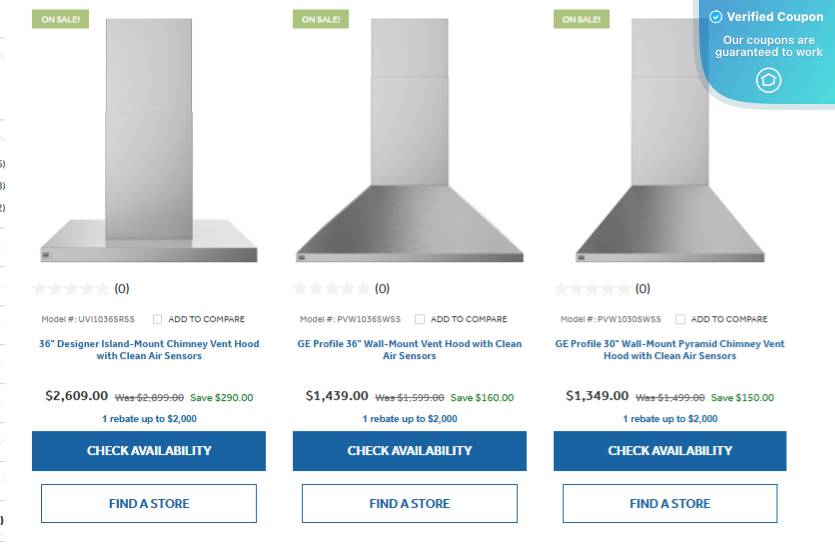 GE Appliances Coupons & Promo Codes: 40% Off