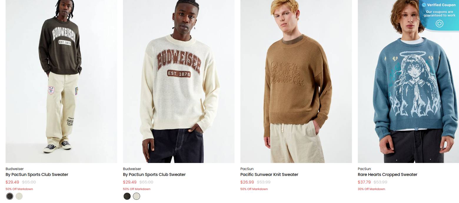 30% Off PacSun Coupons & Promo Codes - January 2025