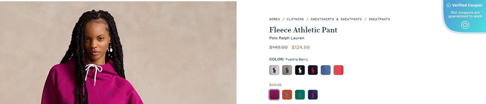 15% Off Ralph Lauren Coupons & Promo Codes - January 2025