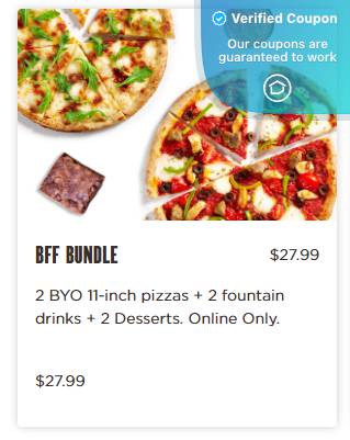 25% Off Blaze Pizza Coupons & Coupon Codes - January 2025