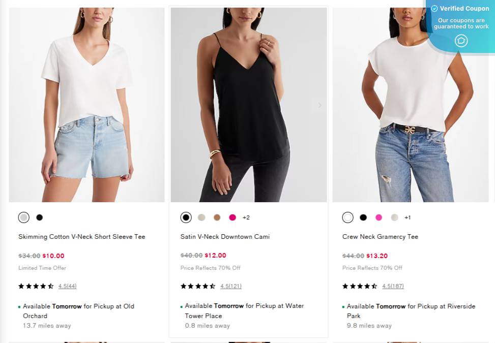 30% Off Express Coupons & Promo Codes - February 2025