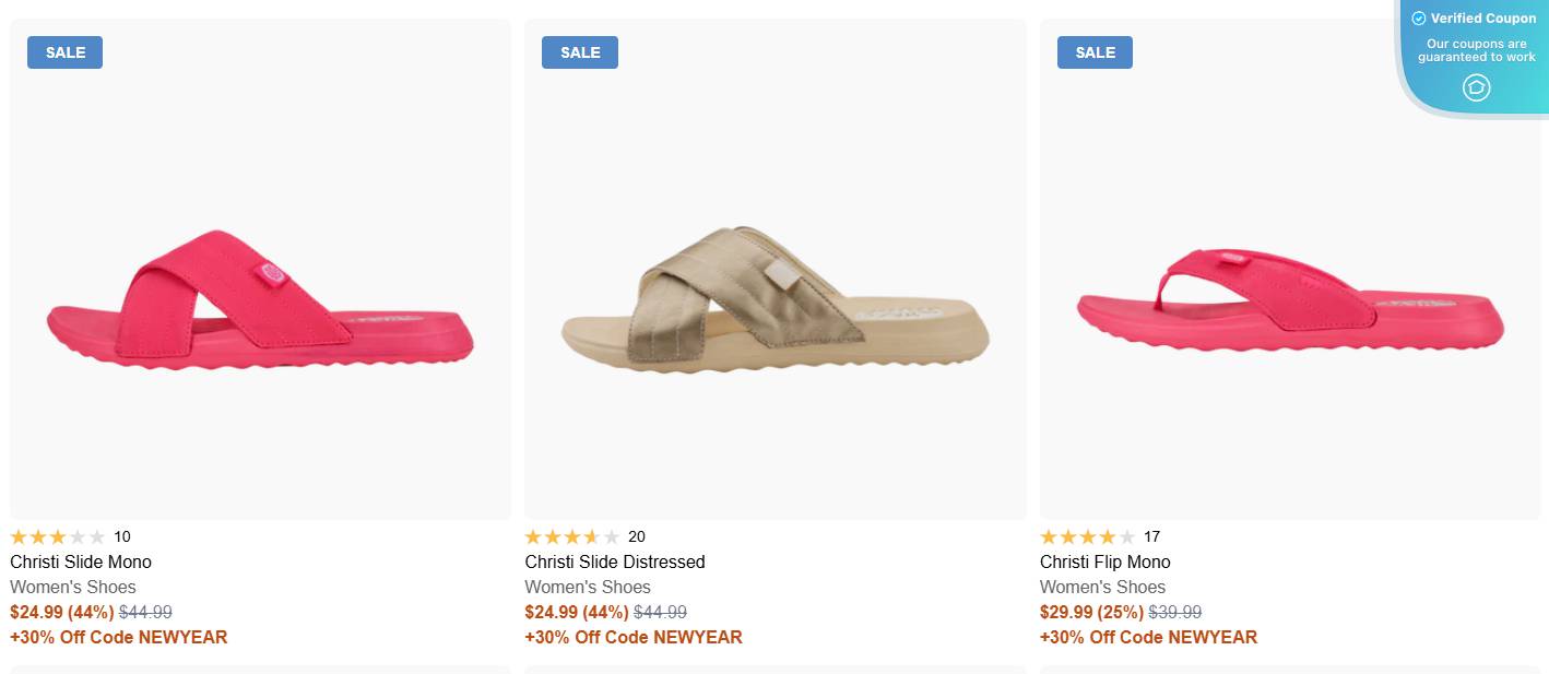 50% Off Hey Dude Coupons & Discount Codes - January 2025