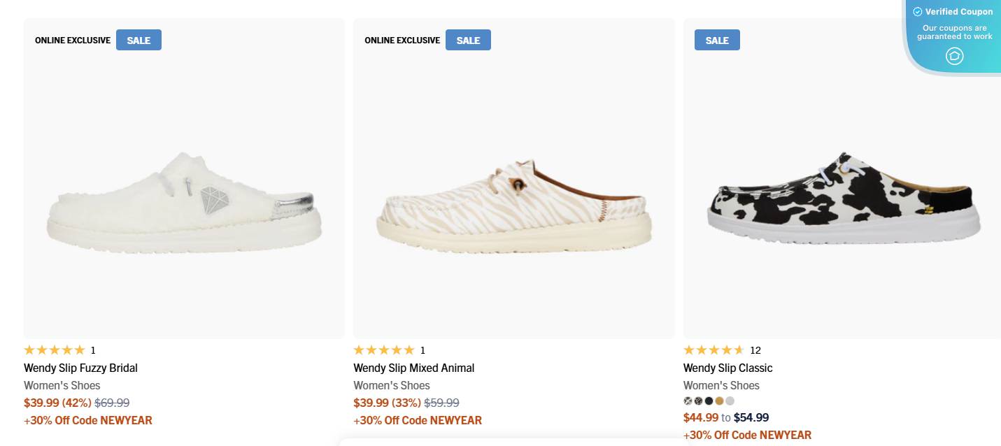 50% Off Hey Dude Coupons & Discount Codes - January 2025