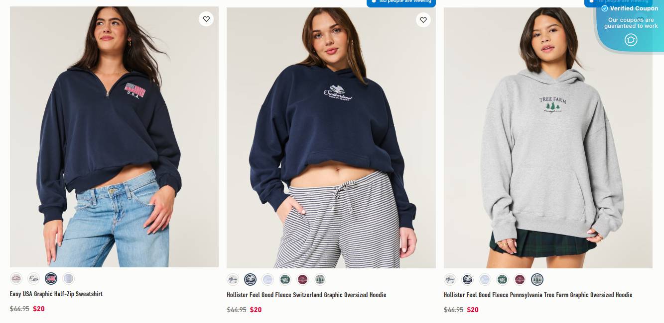 50% Off Hollister Coupons & Promo Codes - January 2025