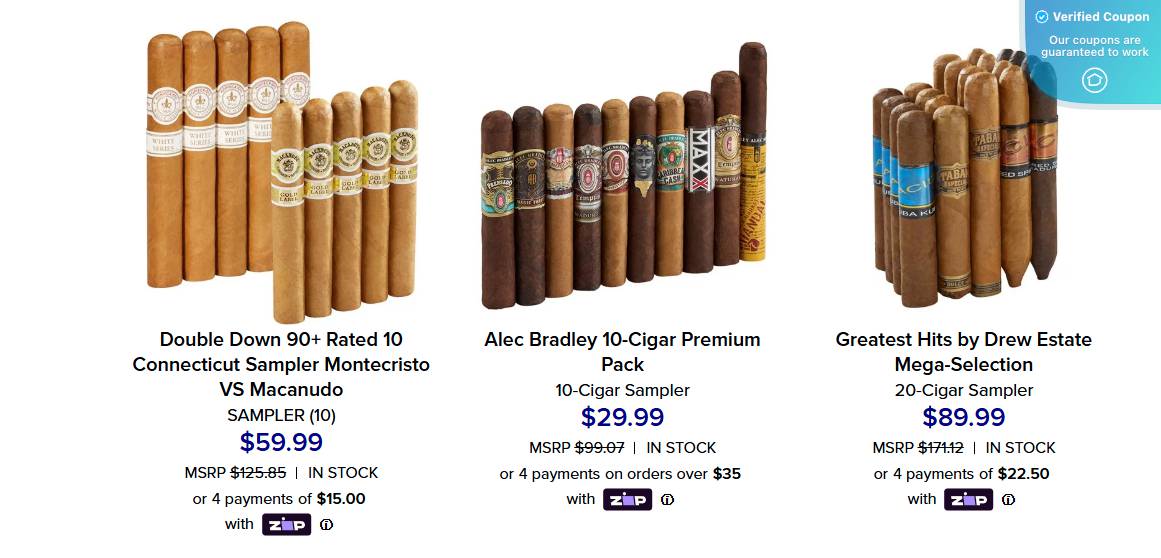 25% Off Thompson Cigar Coupons - January 2025