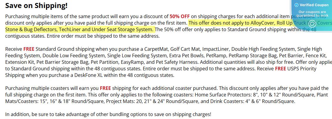 25% Off WeatherTech Coupons & Coupon Codes - January 2025