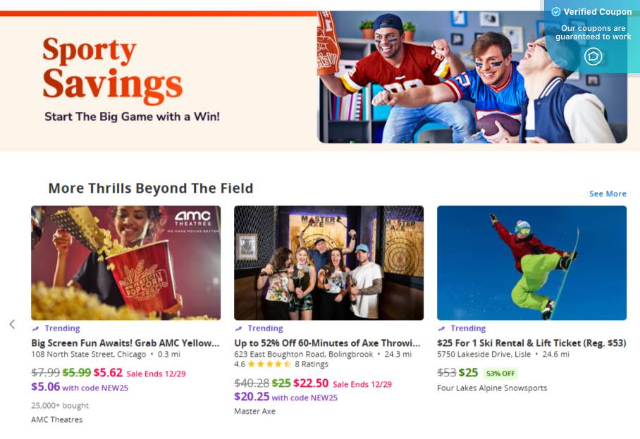 20% Off Groupon Coupons & Promo Codes - January 2025