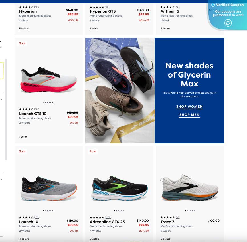 40% Off Brooks Running Coupons & Promo Codes - February 2025