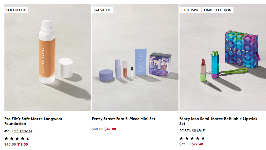 40% Off Fenty Beauty Coupons & Discount Codes - February 2025