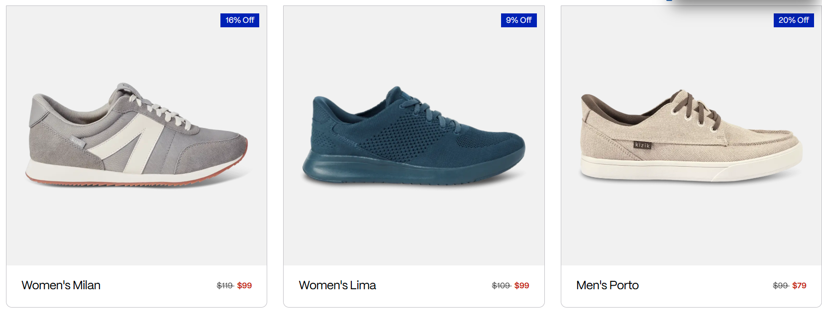 25% Off Kizik Coupons & Discount Codes - March 2025