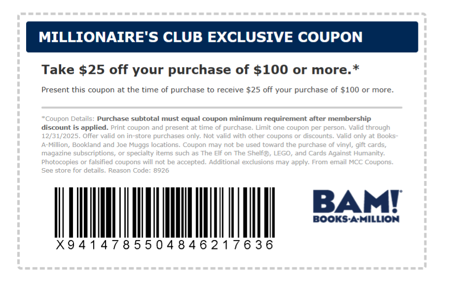 Save up to 15% with Books-A-Million Promo Codes in Sep