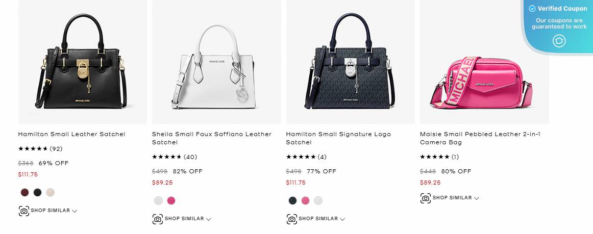 50% Off Michael Kors Coupons & Promo Codes - January 2025