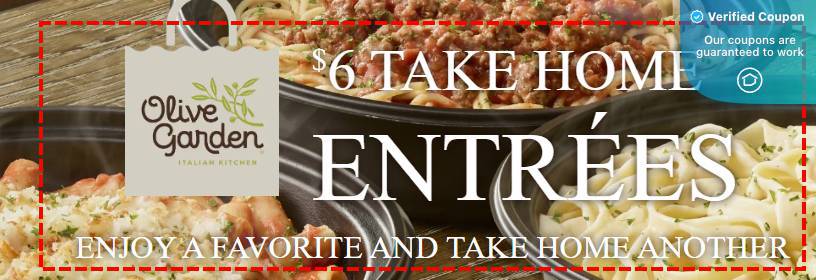 10% Off Olive Garden Coupons & Coupon Codes - January 2025