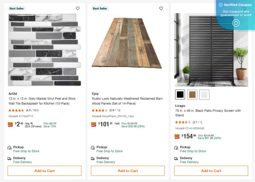 20% Off Home Depot Coupons & Promo Codes - January 2025