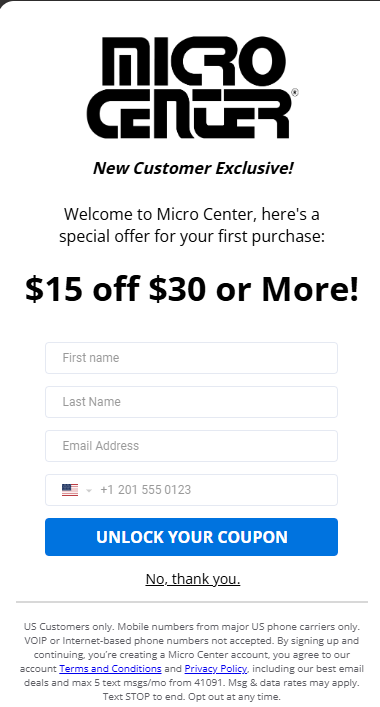 $15 Off Micro Center Coupons & Promo Codes - February 2025