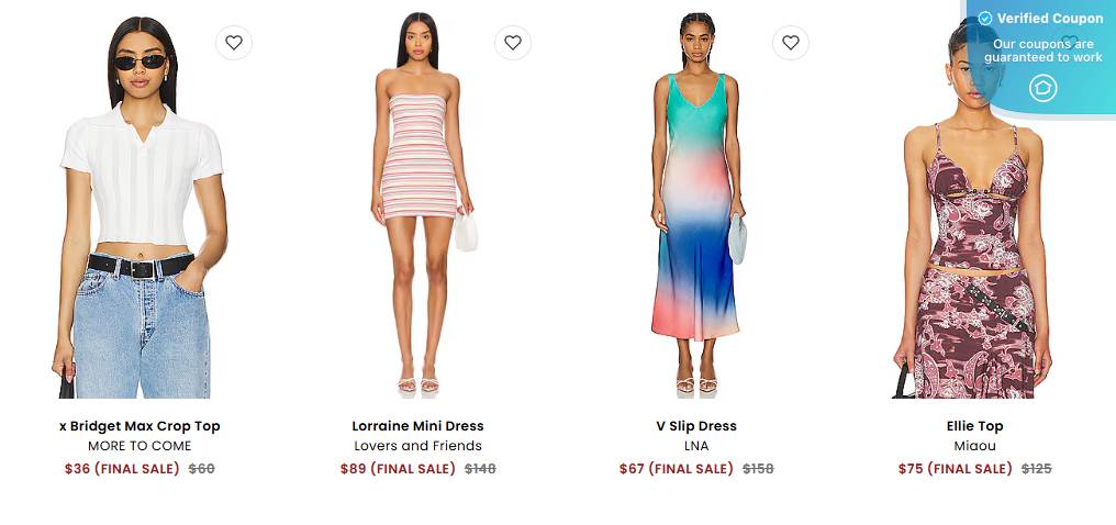 10% Off Revolve Coupons & Promo Codes - January 2025