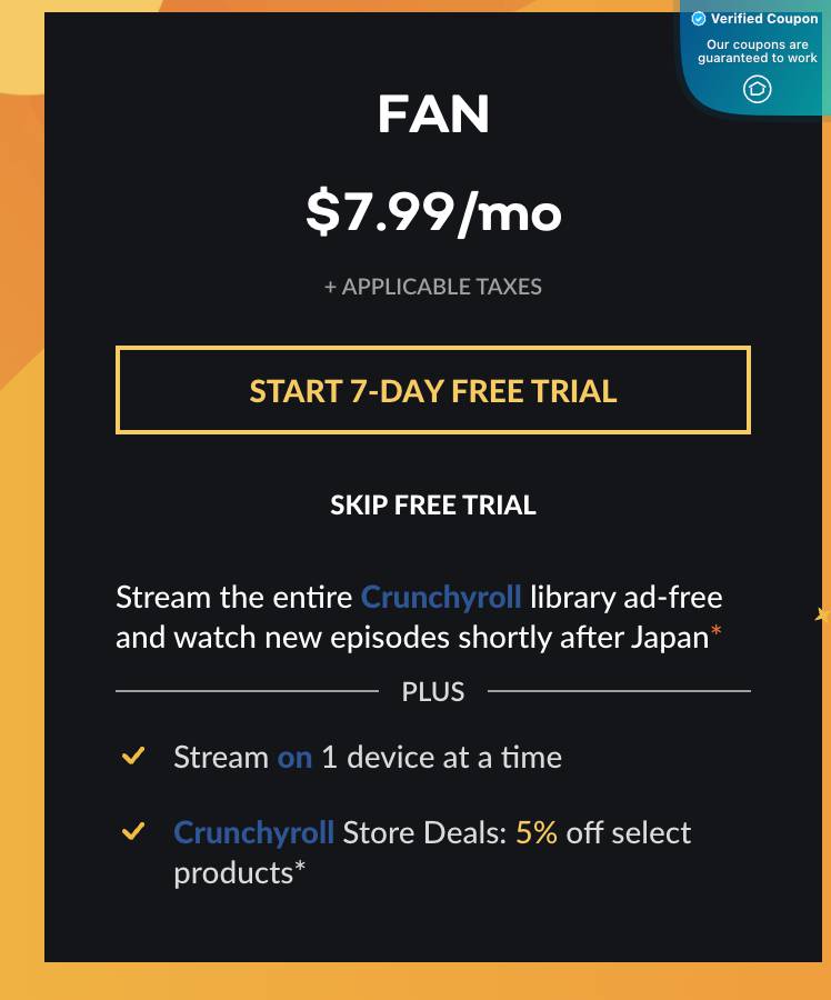 20% Off Crunchyroll Coupons & Coupon Codes - February 2025