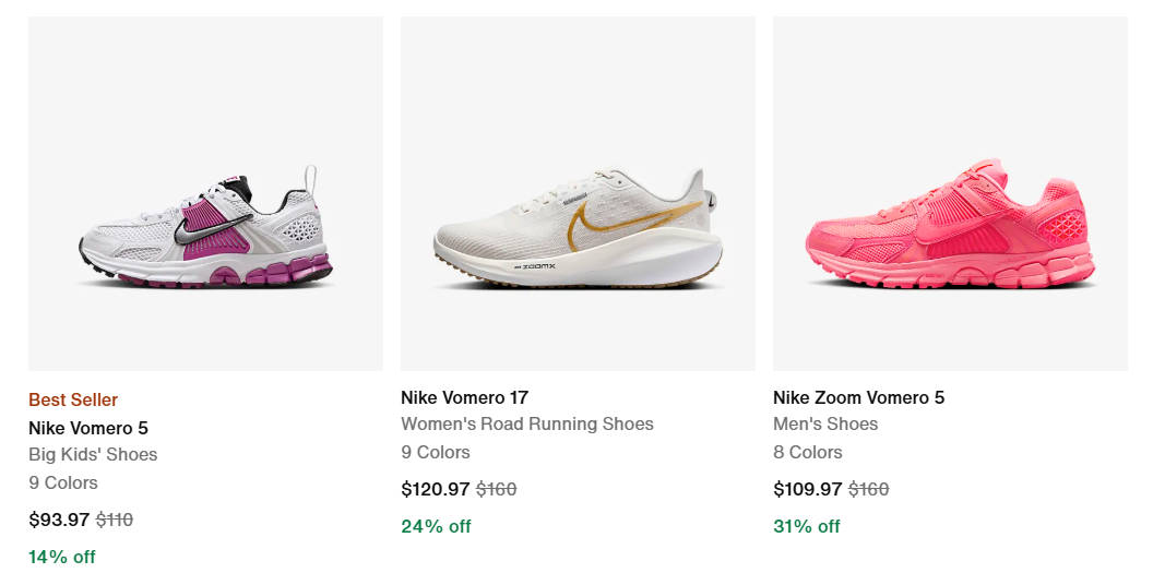 40% Off Nike Coupons & Promo Codes - January 2025