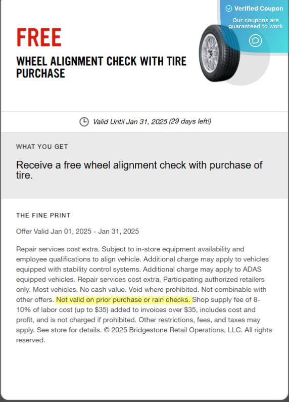 15% Off Tires Plus Coupons & Coupon Codes - January 2025