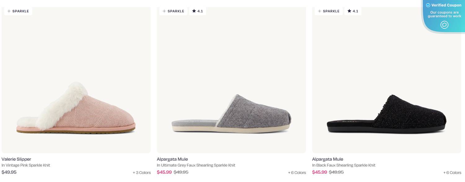 35% Off TOMS Coupons & Promo Codes - February 2025