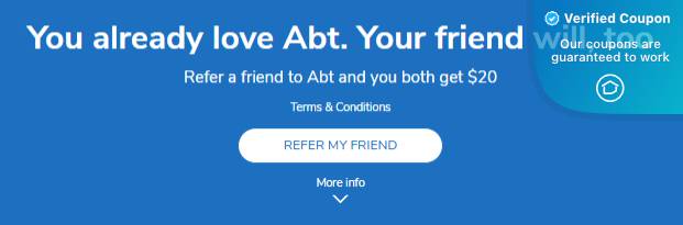 30% Off Abt Coupons & Promo Codes - January 2025