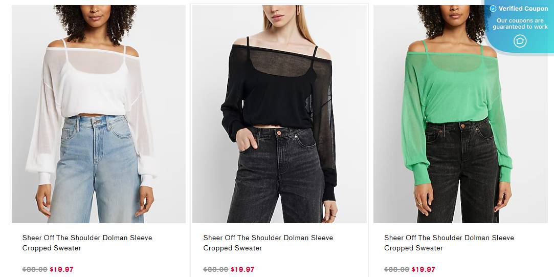 30% Off Express Coupons & Promo Codes - February 2025