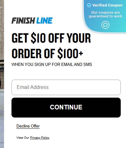 30% Off Finish Line Coupons & Coupon Codes - February 2025