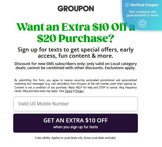 20% Off Groupon Coupons & Promo Codes - February 2025