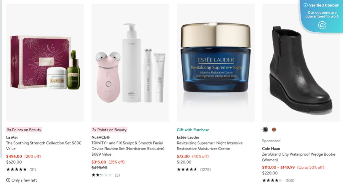10% Off Nordstrom Coupons & Promo Codes - January 2025