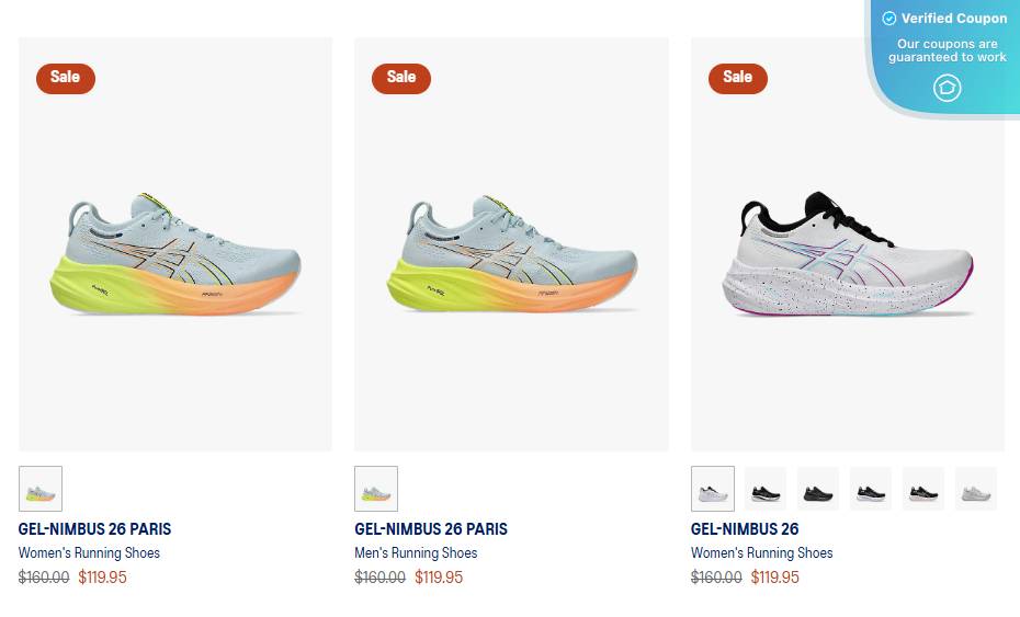 30% Off ASICS Coupons & Promo Codes - January 2025