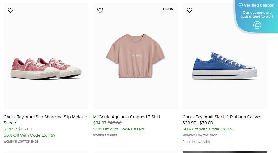 35% Off Converse Coupons & Promo Codes - January 2025