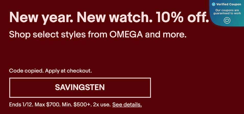 50% Off eBay Coupons & Coupon Codes - January 2025