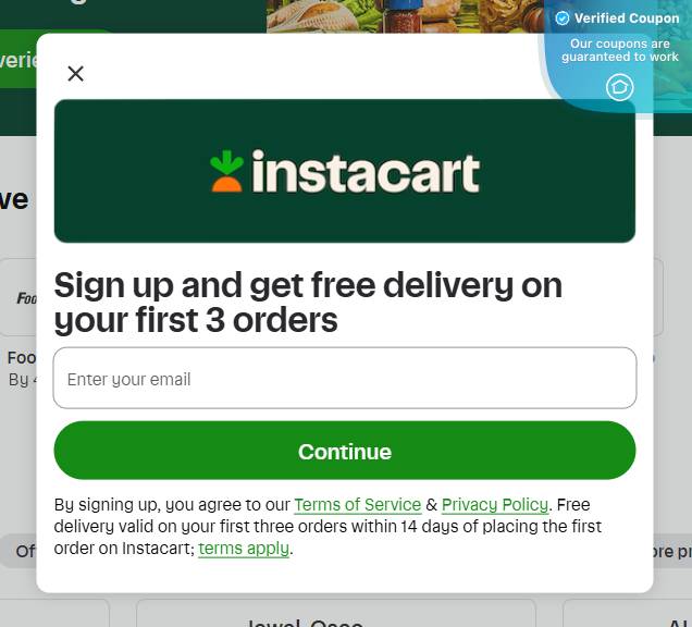 $10 Off Instacart Coupons & Promo Codes - February 2025