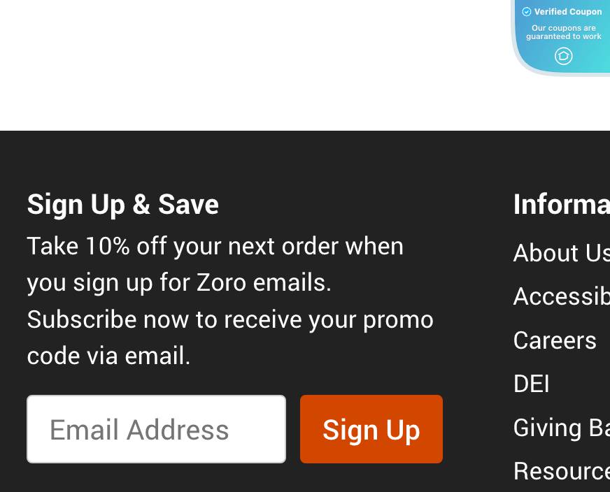 10% Off Zoro Coupons & Promo Codes - February 2025