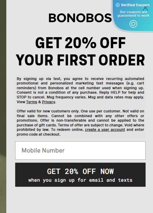 60% Off Bonobos Coupons & Promo Codes - February 2025