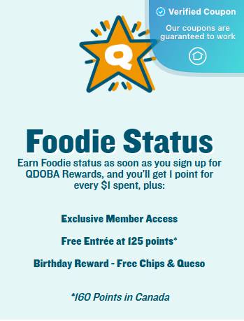 Qdoba Coupons: Save $10