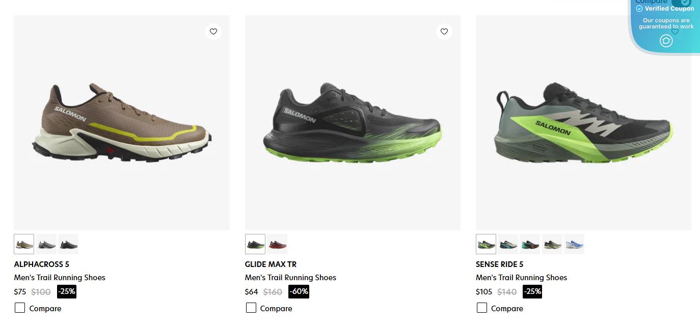 40% Off Salomon Coupons & Discount Codes - February 2025