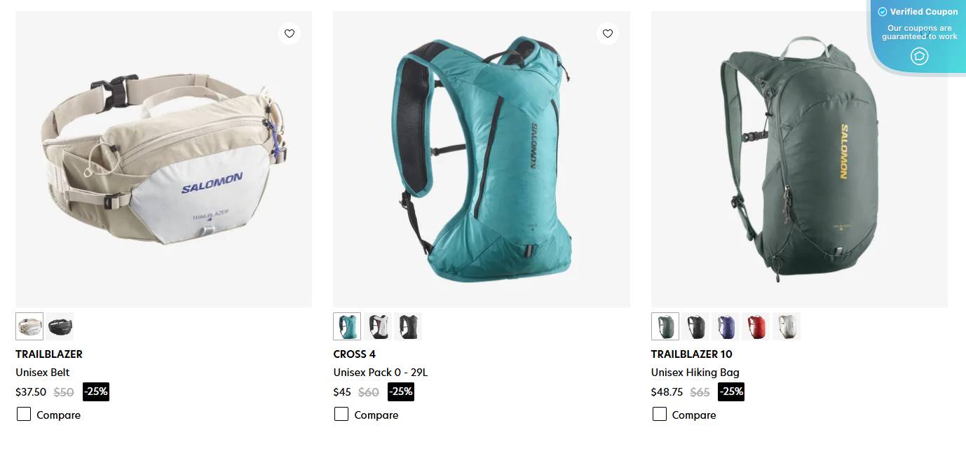 40% Off Salomon Coupons & Discount Codes - January 2025