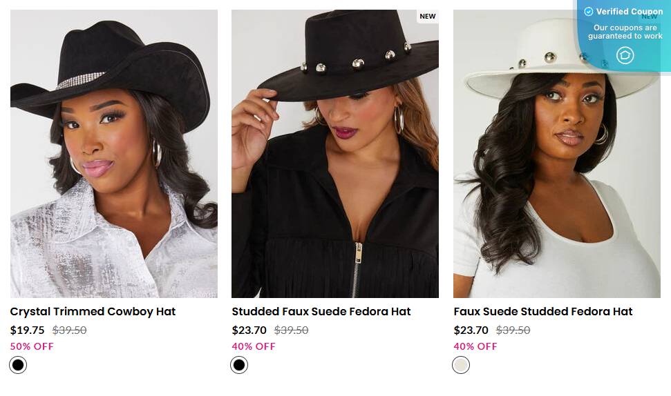 50% Off Ashley Stewart Coupons & Promo Codes - January 2025