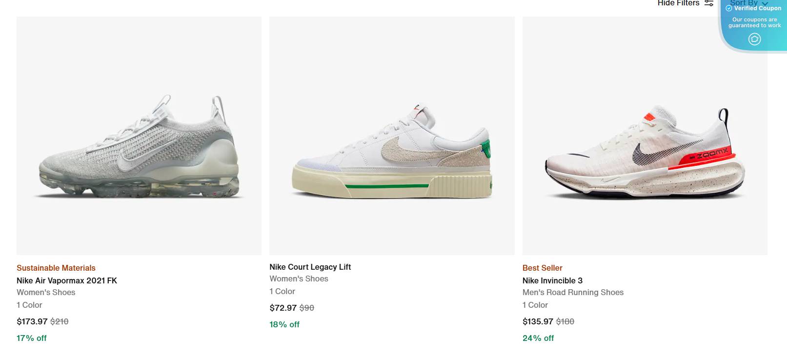 40% Off Nike Coupons & Promo Codes - January 2025