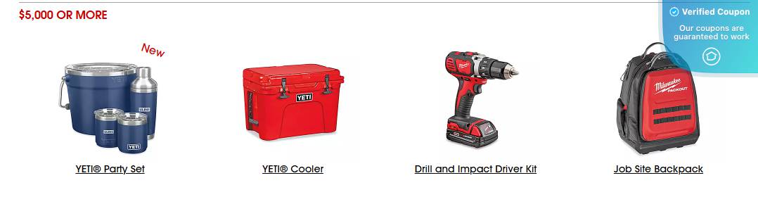 50% Off Uline Coupons & Coupon Codes - February 2025