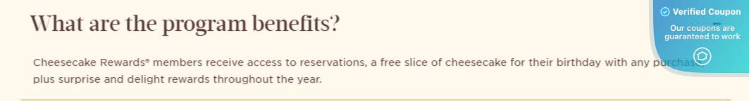 Cheesecake Factory Coupons & Deals - Save $10 in February 2025