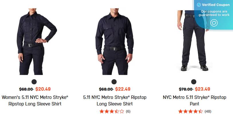 20% Off 511 Tactical Coupons & Discount Codes - February 2025