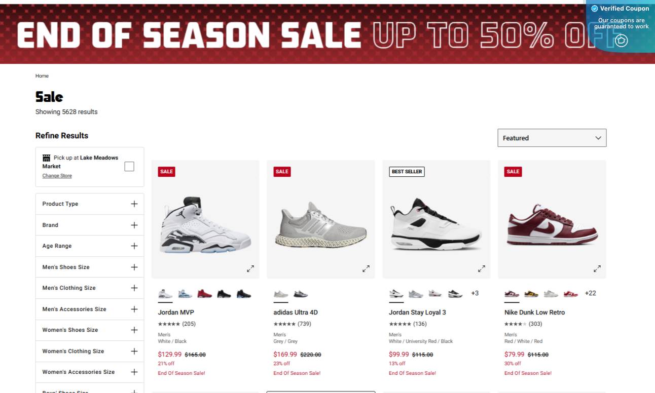 30% Off Foot Locker Coupons & Promo Codes - February 2025