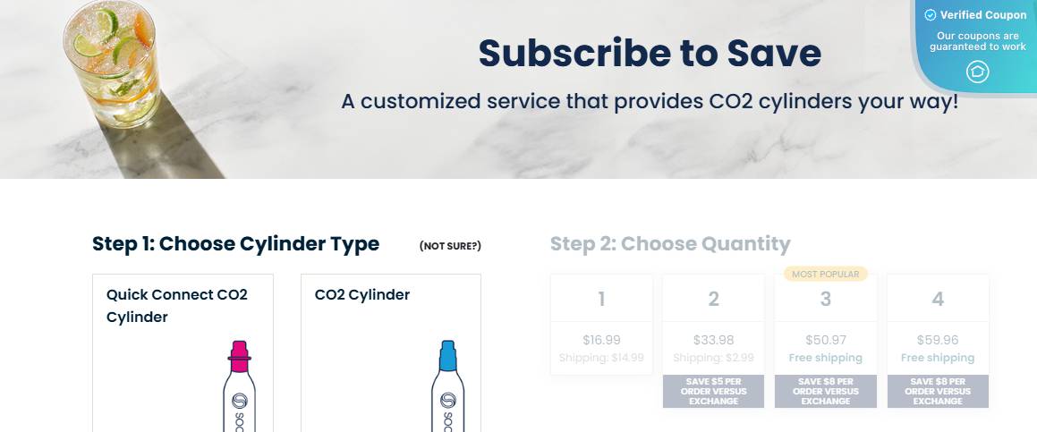 40% Off SodaStream Coupons & Discount Codes - March 2025