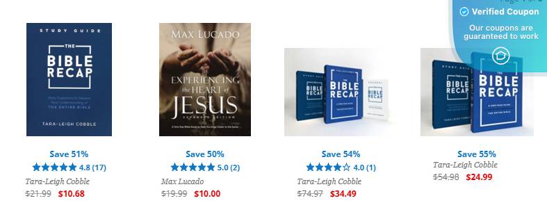 40% Off Christian Book Coupons & Promo Codes - February 2025