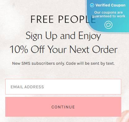 25% Off Free People Coupons & Promo Codes - February 2025