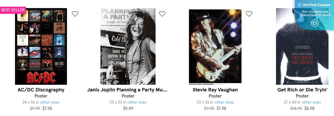 40% Off AllPosters Coupons & Coupon Codes - February 2025