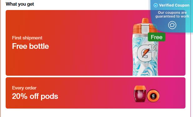 35% Off Gatorade Coupons & Coupon Codes - January 2025