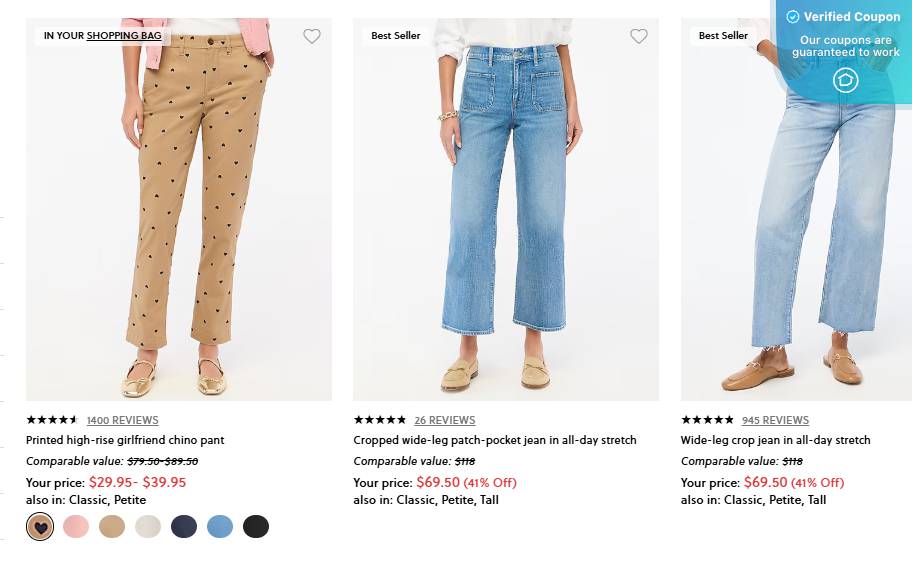 50% Off J Crew Factory Coupons & Promo Codes - February 2025